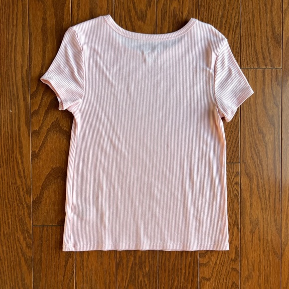 art class | Shirts & Tops | Pale Pink Girls Art Class Ribbed Tshirt ...